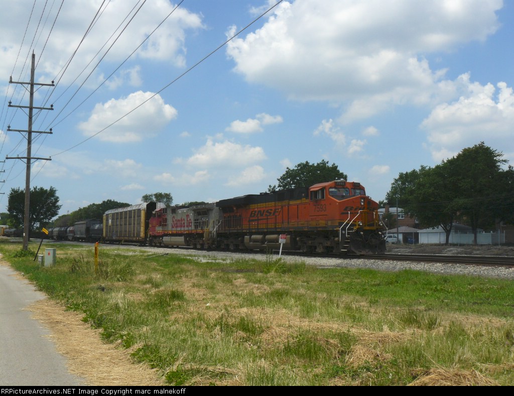 BNSF 7593